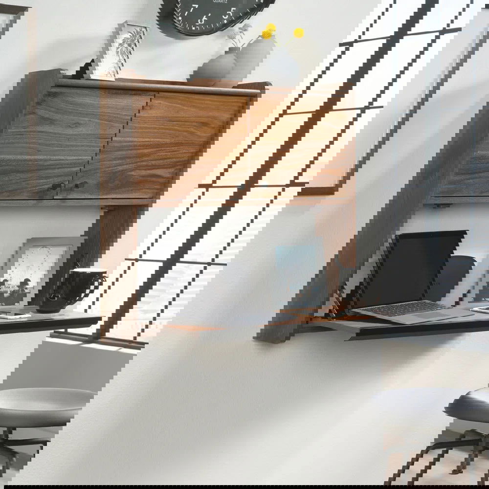 Furnishiaa Sheesham Wood Floating Study & Computer Table