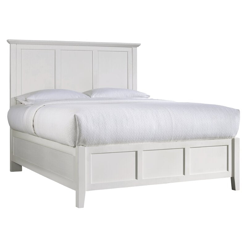 WoodCraft Standard Low Profile Wooden box storage Bed – Furnishiaa